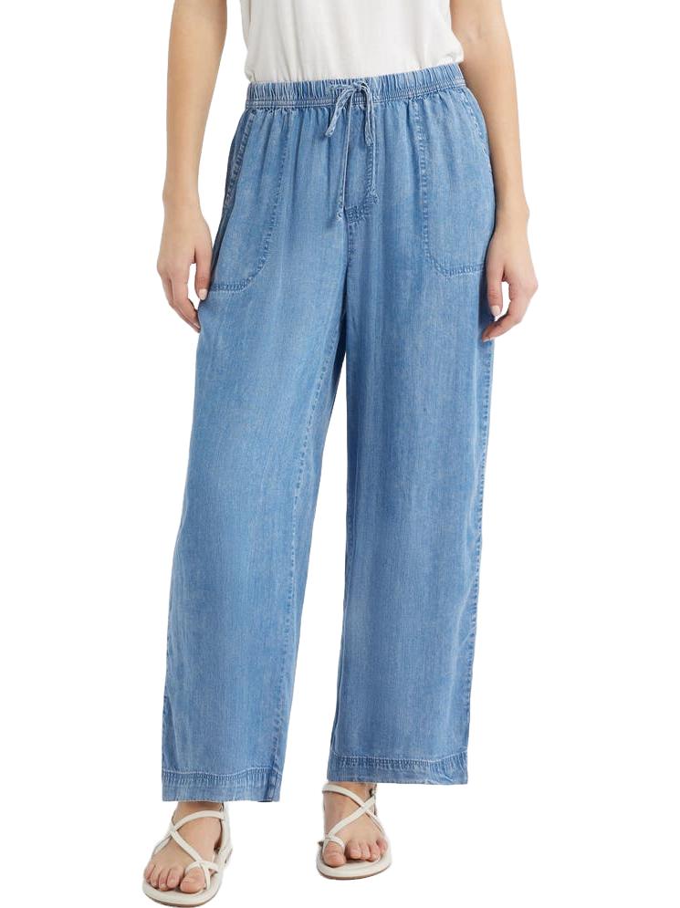 BEACHLUNCHLOUNGE Inaya Chambray Ankle Pants